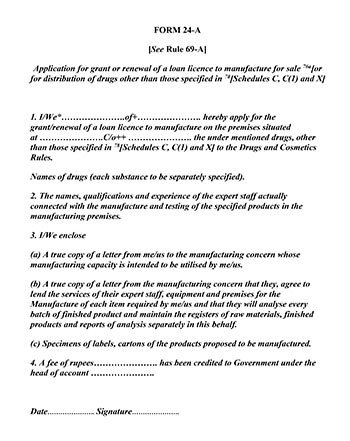 A V Processors Pvt. Ltd. : Loan Licences